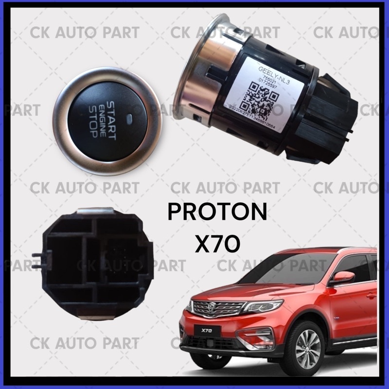 Original Push Start Button Proton X70 | Shopee Malaysia