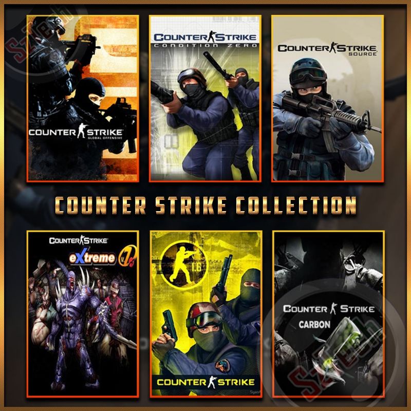 Counter Strike Collection [PC GAME] 🔥 [ DIGITAL DOWNLOAD] 🔥Shooting Games🔥CS GO🔥CS Source🔥CS ...