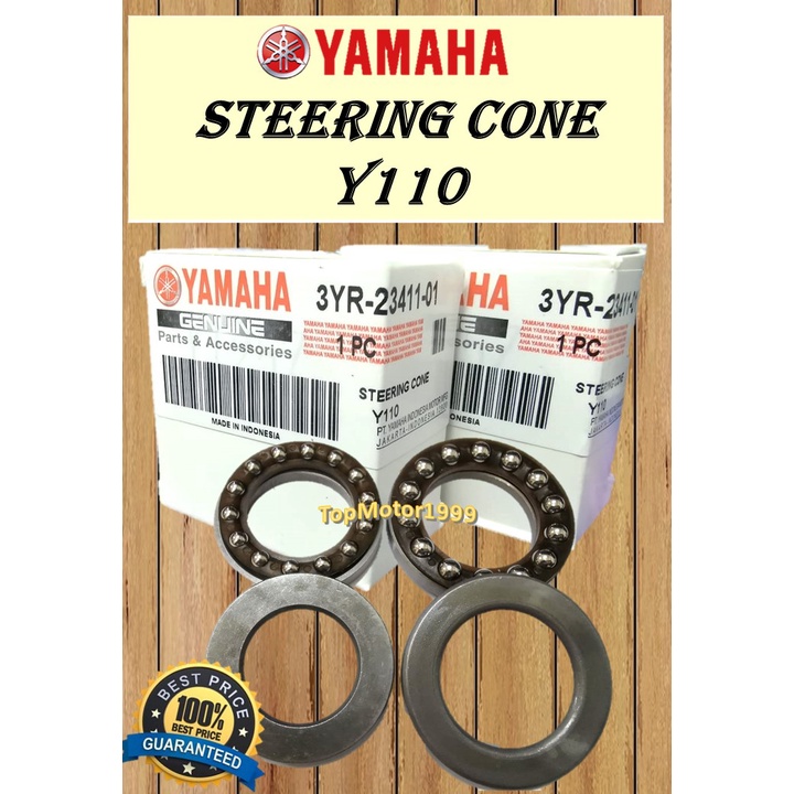 Steering Cone YAMAHA Y110 , Y100, Y125Z, LC135 , EGO, SRL110 Bearing ...