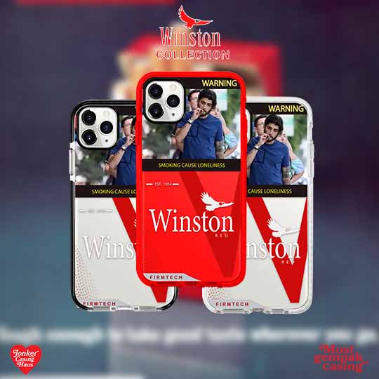 WINSTON COLLECTION (ROKOK SERIES) Bumper Case Casing IP 6 until 12 PRO ...