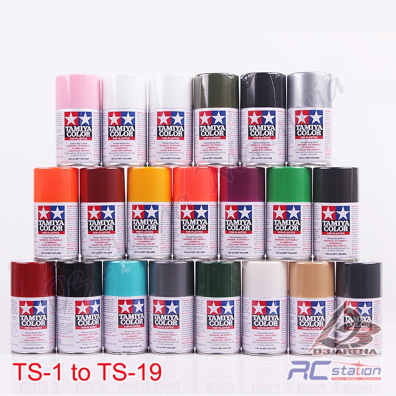 Tamiya Color - For Plastics TS1 to TS19 > TS2 TS3 TS4 TS5 TS6 TS7 TS8 ...