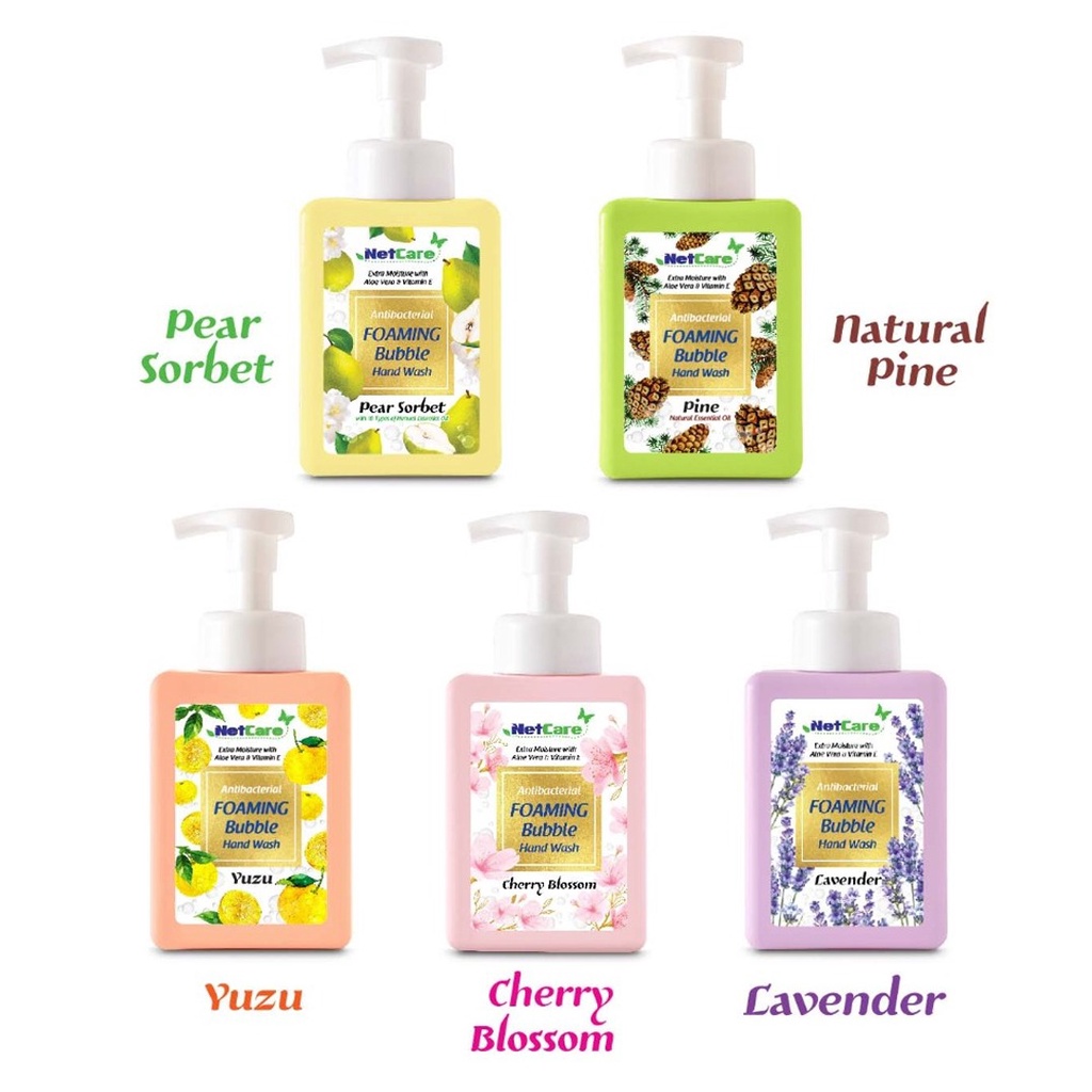 [Nozomi] Netcare Antibacterial Foaming Bubble Hand Wash (500ml) | Shopee Malaysia