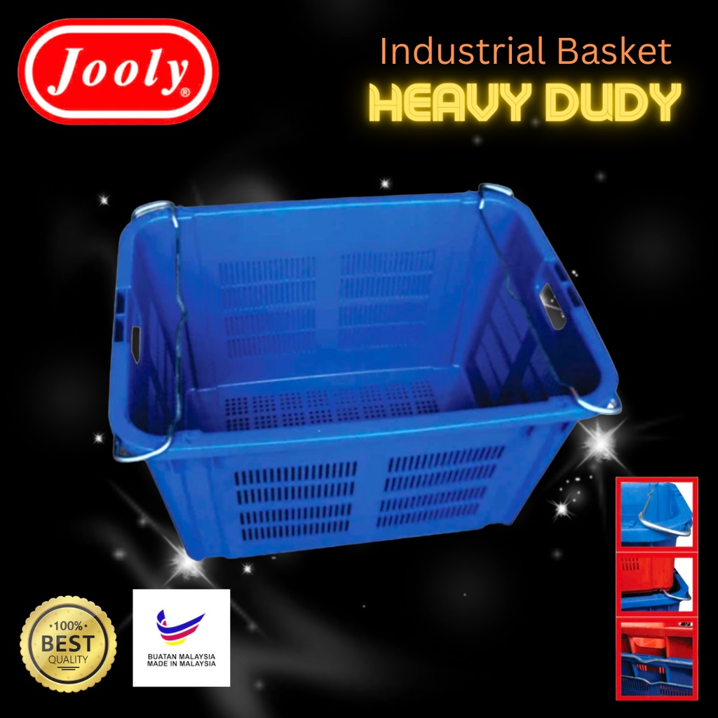 Jooly Heavy Duty Basket / Industrial Basket / Vegetable Tray / Bakul ...