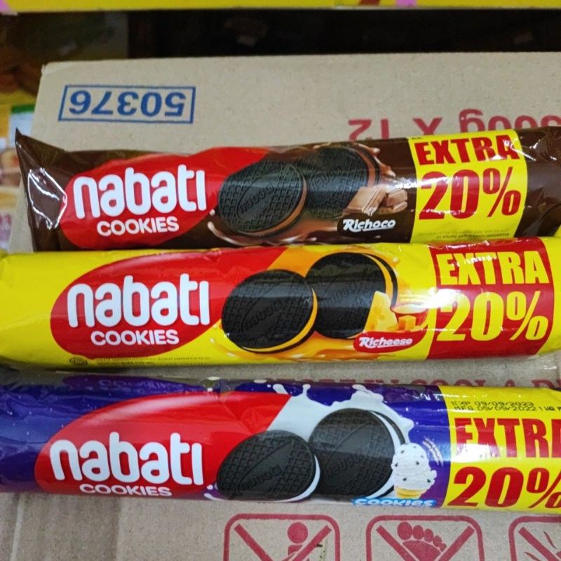 nabati richoco cookies 112g+24g | Shopee Malaysia