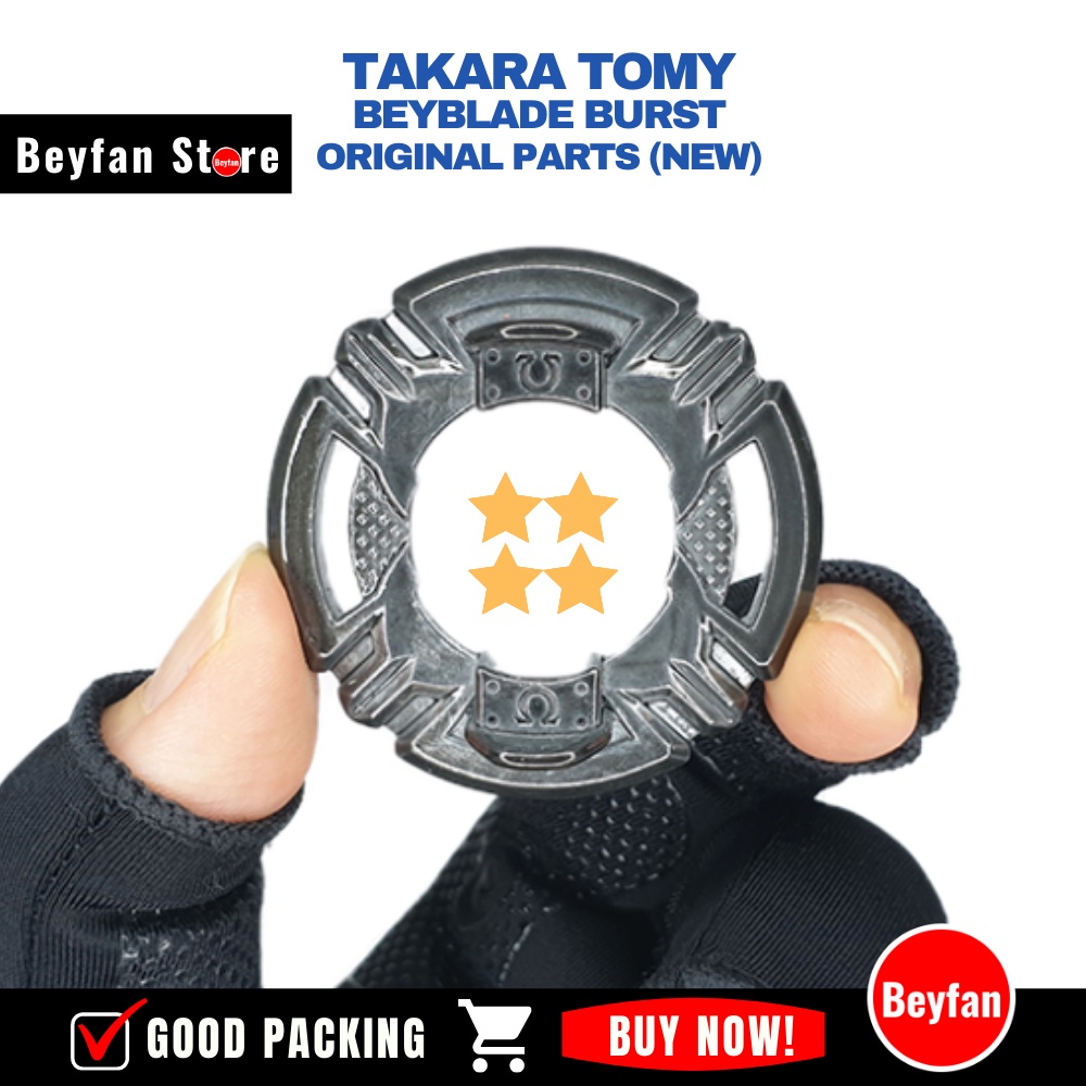 [4 STAR] Takara Tomy Beyblade Burst Disc: Outer/Ω Black (New)/B-00/BBG ...
