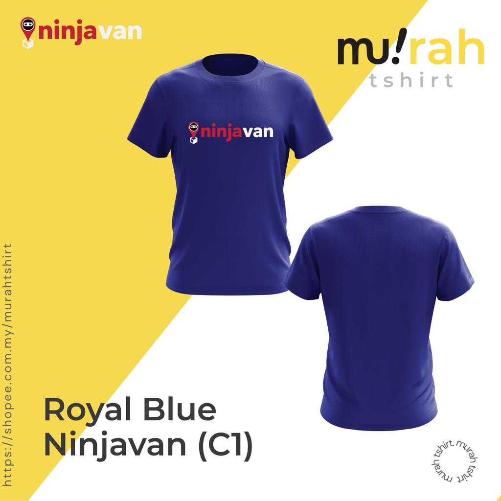 MURAHTSHIRT 🔥PROMOSI HEBAT🔥 NINJAVAN NINJA VAN BAJU LELAKI PEREMPUAN T ...