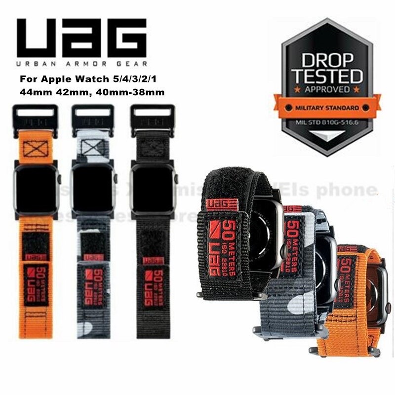 UAG WATCH Active/Leather/Scout Strap Watch 38/40/41/42/44/45mm OEM UAG ...