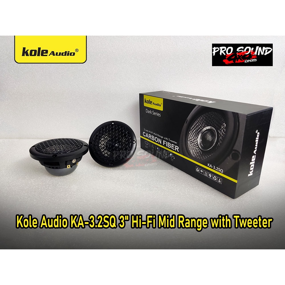 Kole Audio KA-3.2SQ 3'' Hi-Fi Mid Range with Tweeter | Shopee Malaysia