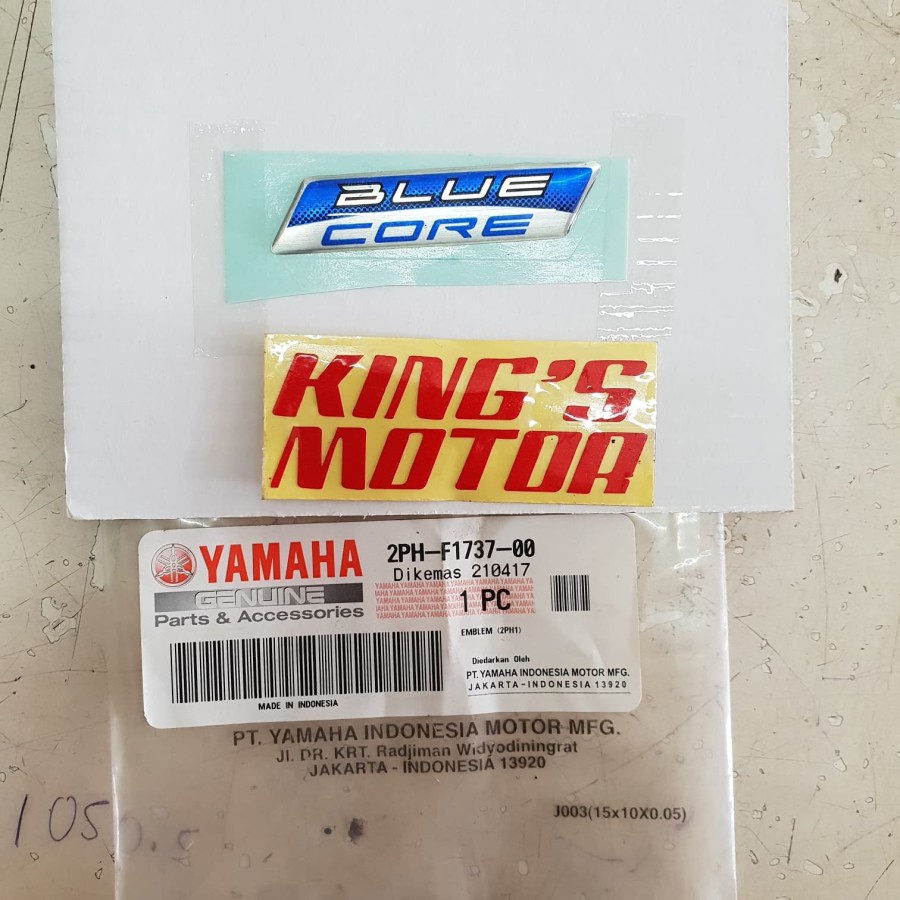 Original YAMAHA EMBLEM, LOGO, BLUECORE | Shopee Malaysia