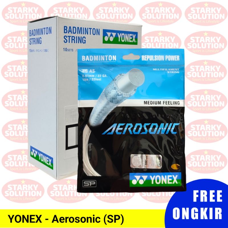 Original YONEX AEROSONIC SP Badminton Racket Strings | Shopee Malaysia