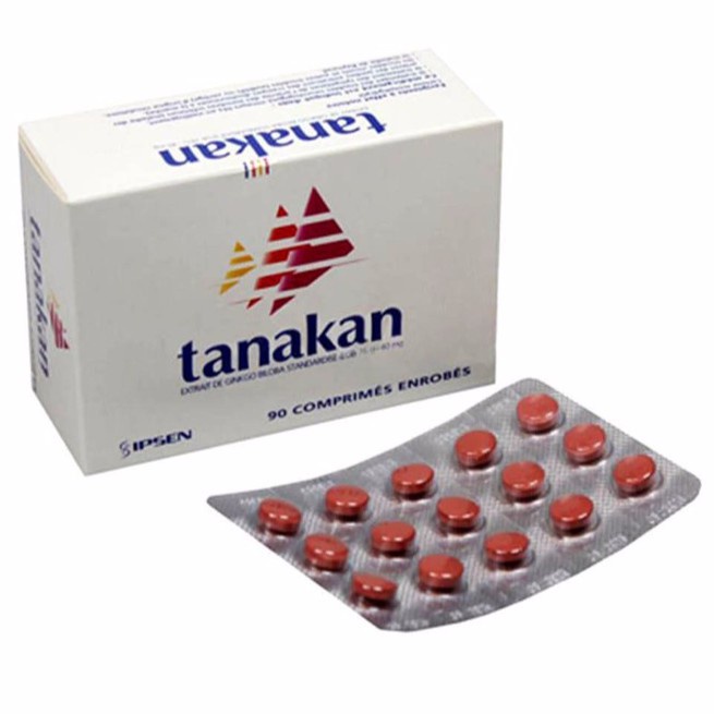 Tanakan Ginkgo Biloba Extract 40mg 15s x 6 | Improve Blood Circulation | Shopee Malaysia
