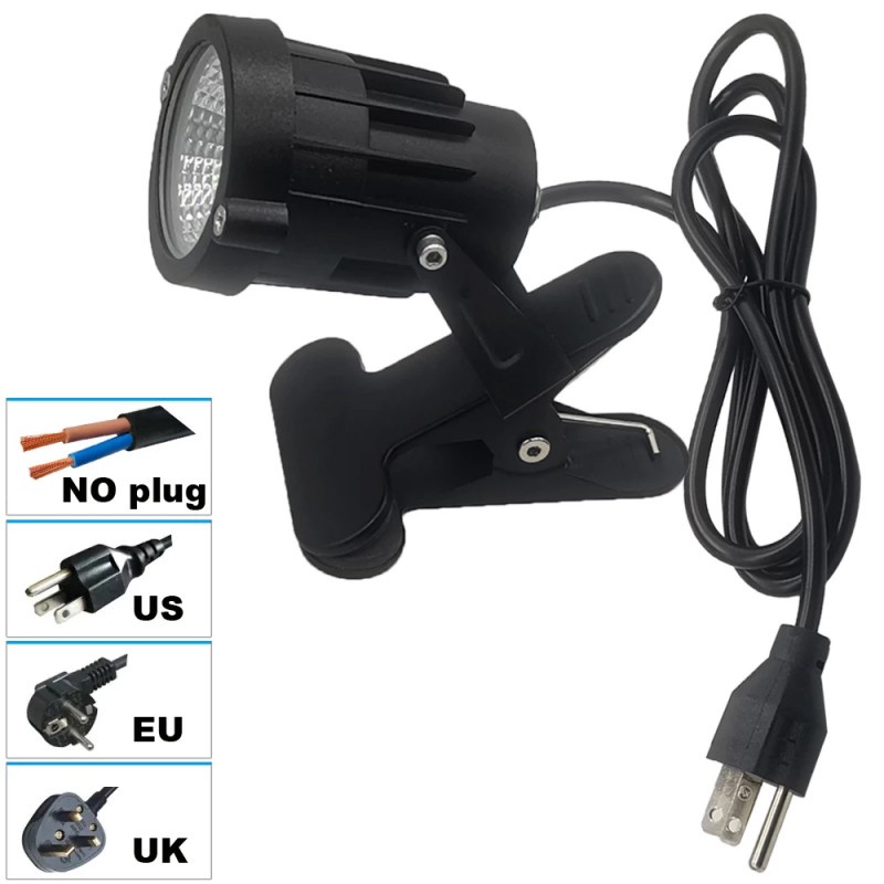 LED Indoor Spot Light Waterproof Adjustable Desk Stand Spotlight Lamp ...