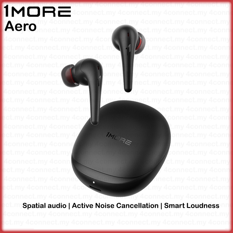 1MORE Aero True Wireless Active Noise Cancelling Headphones - ES903 | Shopee Malaysia
