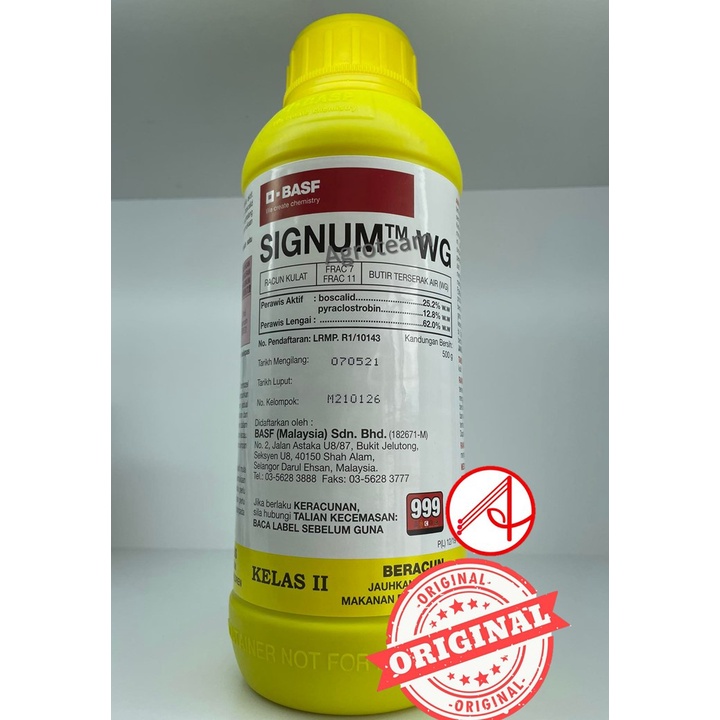 BASF SIGNUM WG 500GRAM (BOSCALID) | Shopee Malaysia