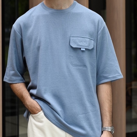 FLOPPY POCKET OVERSIZED TEES / OVERSIZED T-SHIRT / POCKET T-SHIRT ...