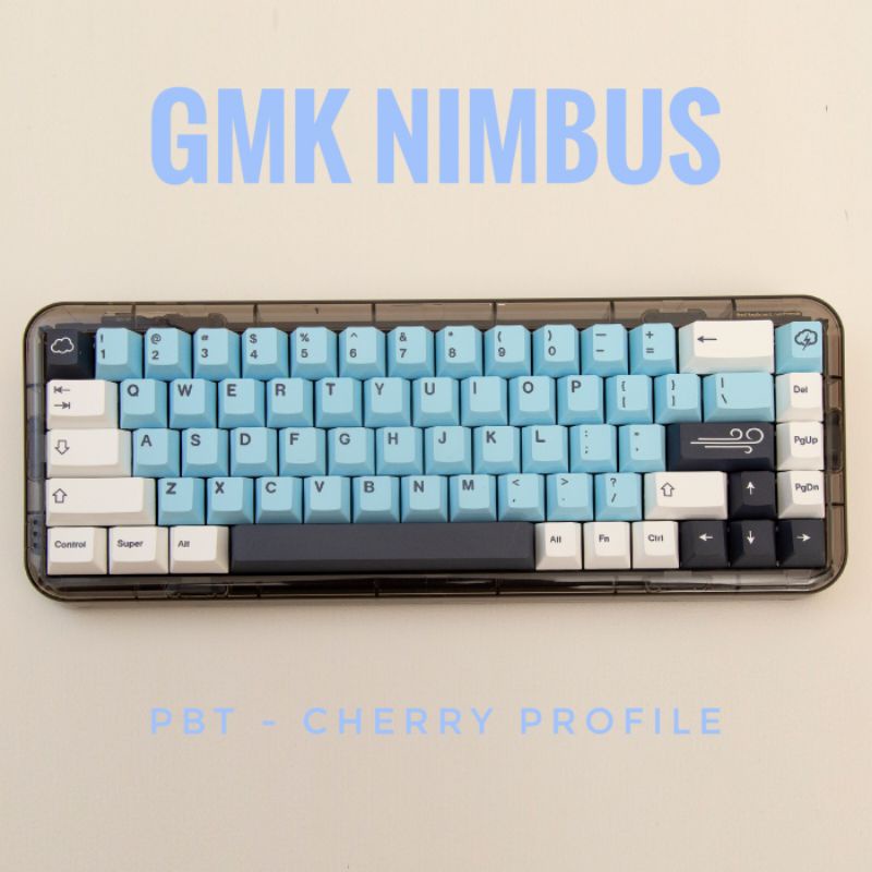 GMK Nimbus Clone Keycaps Set 61/64/68/78/84/87/96/980/104/108 Layout ...