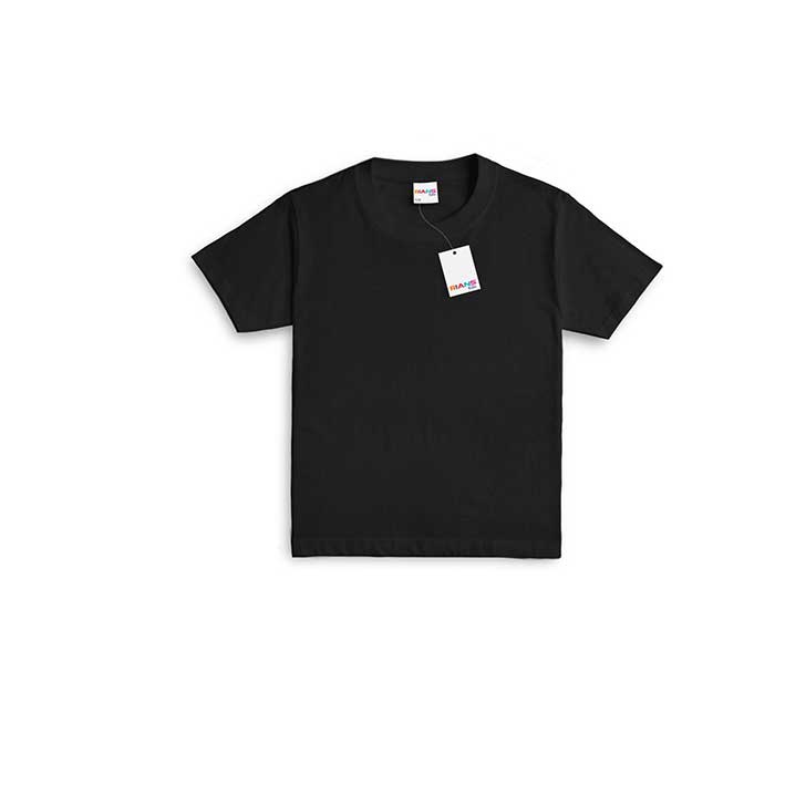 RIANS KIDS Plain Cotton Round Neck T Shirt Short Sleeve 170gsm Boy ...