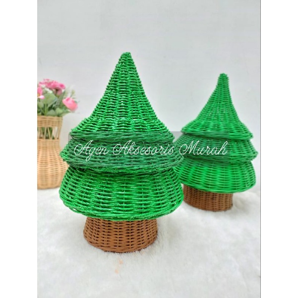 Cute Christmas Tree Christmas Basket Hampers | Shopee Malaysia