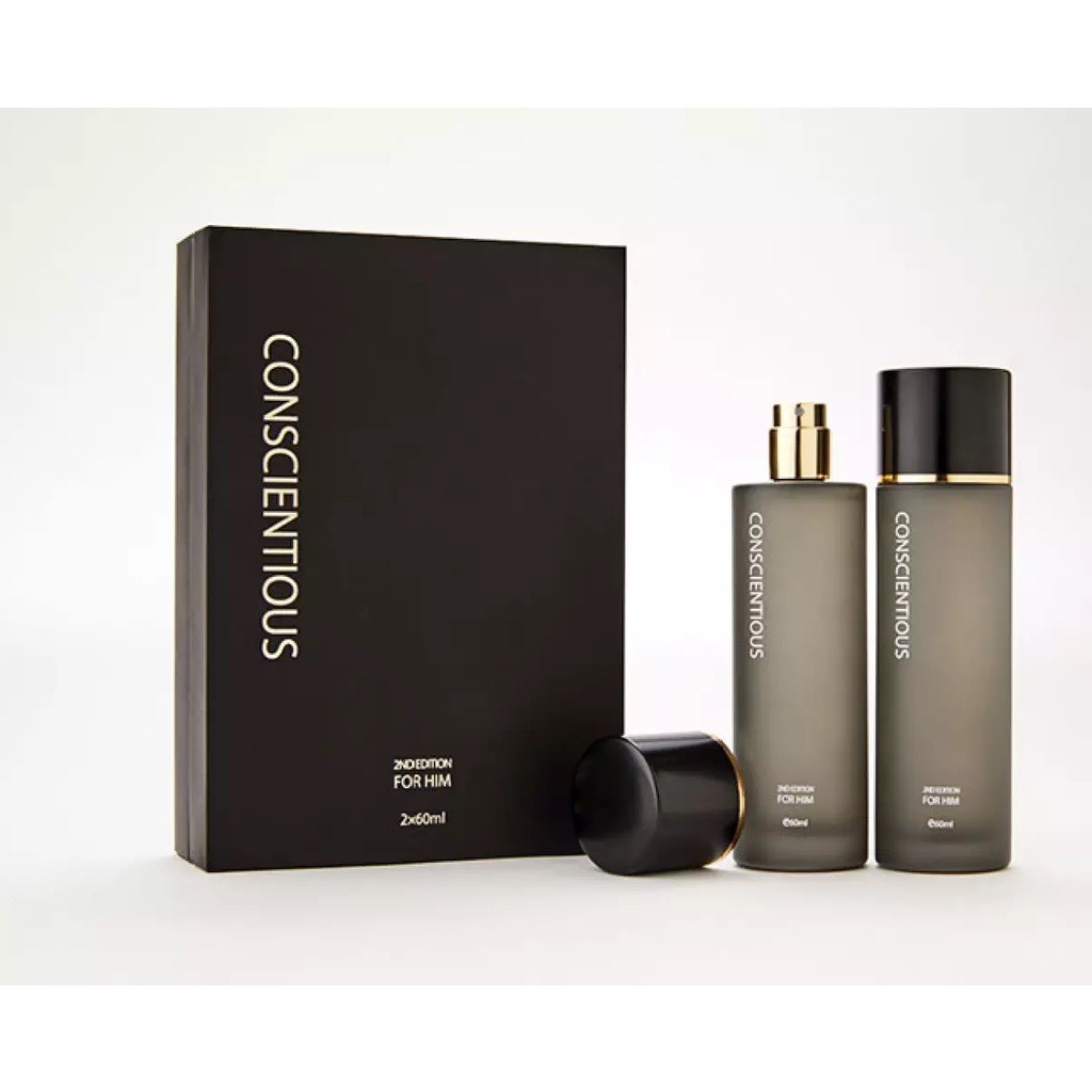 Riway Conscientious Spray For Him 2 Bottles of 60ml | Shopee Malaysia