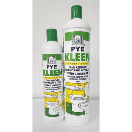 PYE KLEEN CONCENTRATED STAIN REMOVER FOR MOSAIC & TOILET | Shopee Malaysia