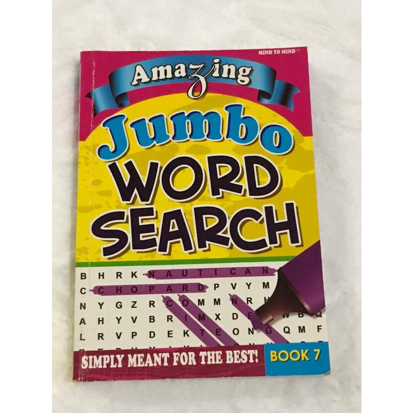 Amazing Jumbo Word Search | Shopee Malaysia