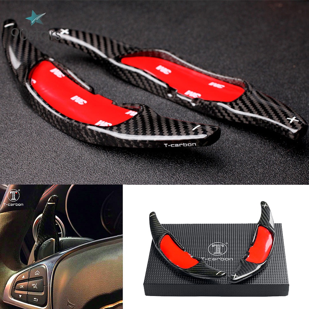 Carbon Steering Wheel Shift Gear Paddle For Mercedes-Benz AMG A45 C63 ...
