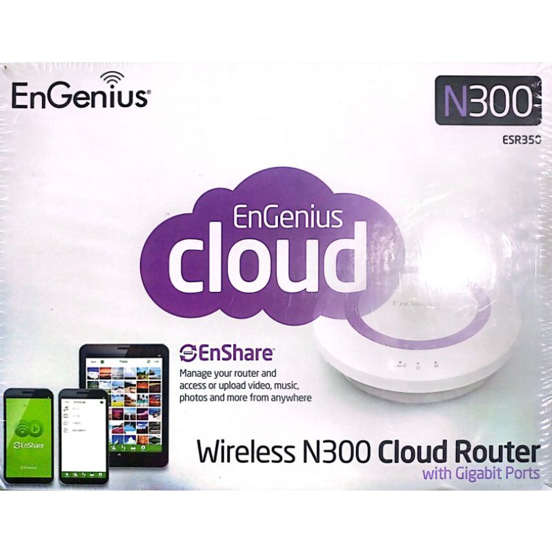 EnGenius N300 Cloud Router with gigabit ports | Shopee Malaysia