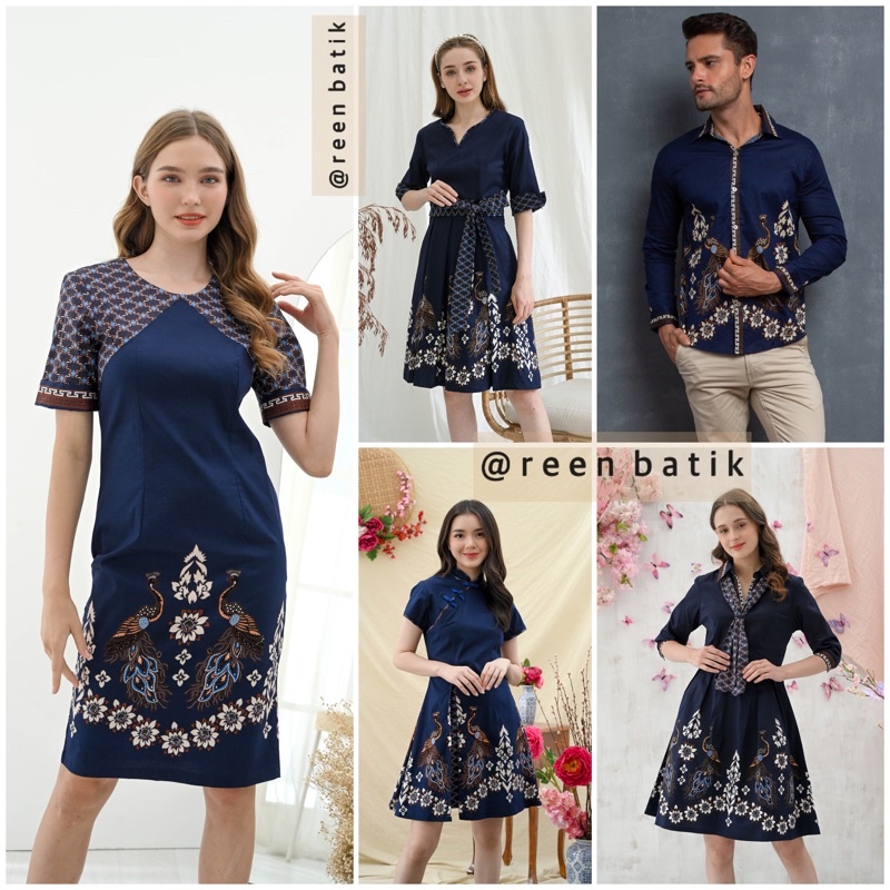 KEMEJA Couple Batik / Sarimbit / Office Batik / Batik Uniform / Batik ...