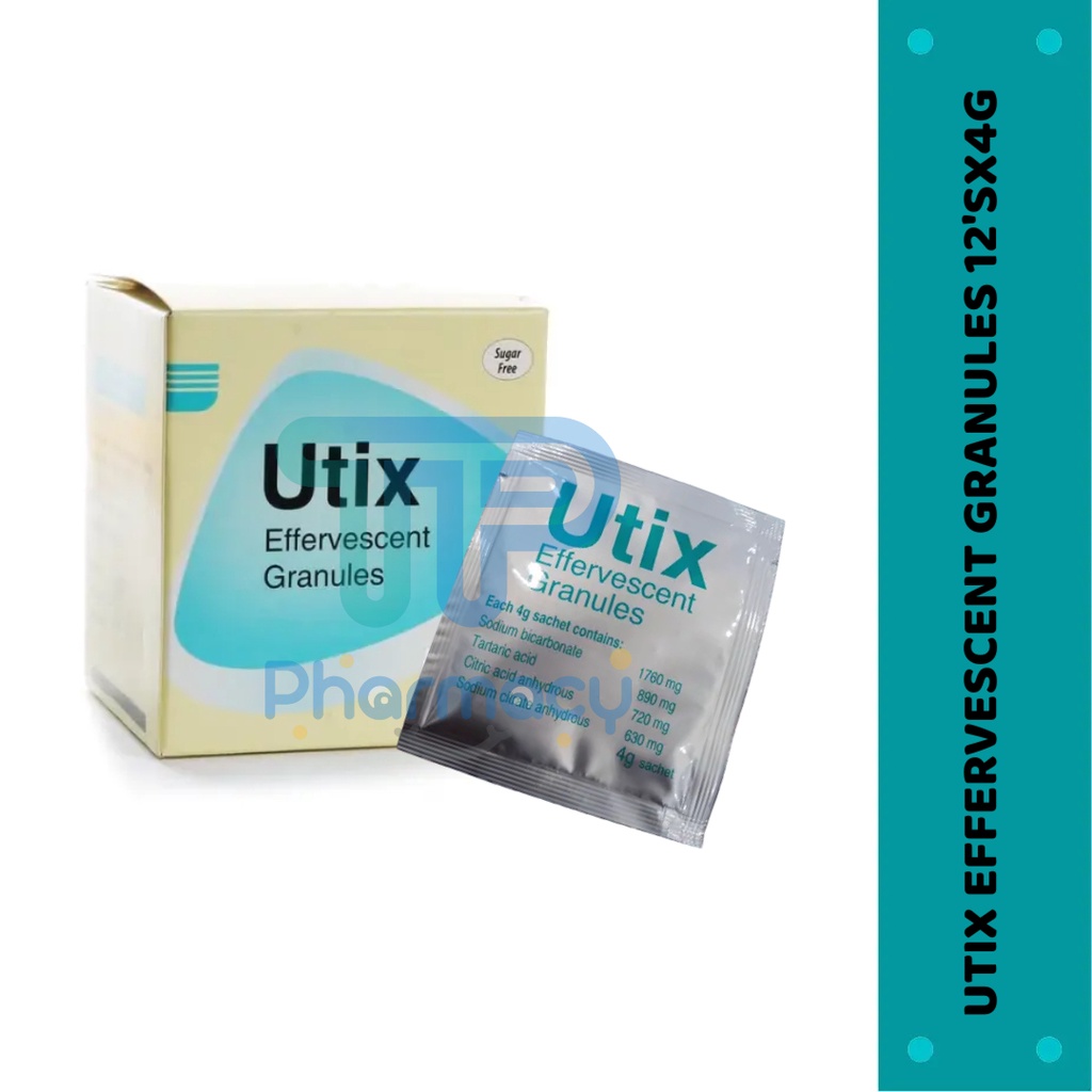 UTIX EFFERVESCENT GRANULES 12'SX4G (For urinary tract infection ...