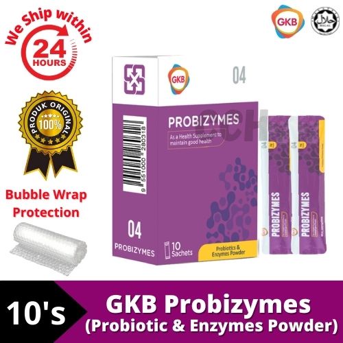 GKB Probizymes - 10 Sachets (Probiotic & Enzymes Powder) | Shopee Malaysia