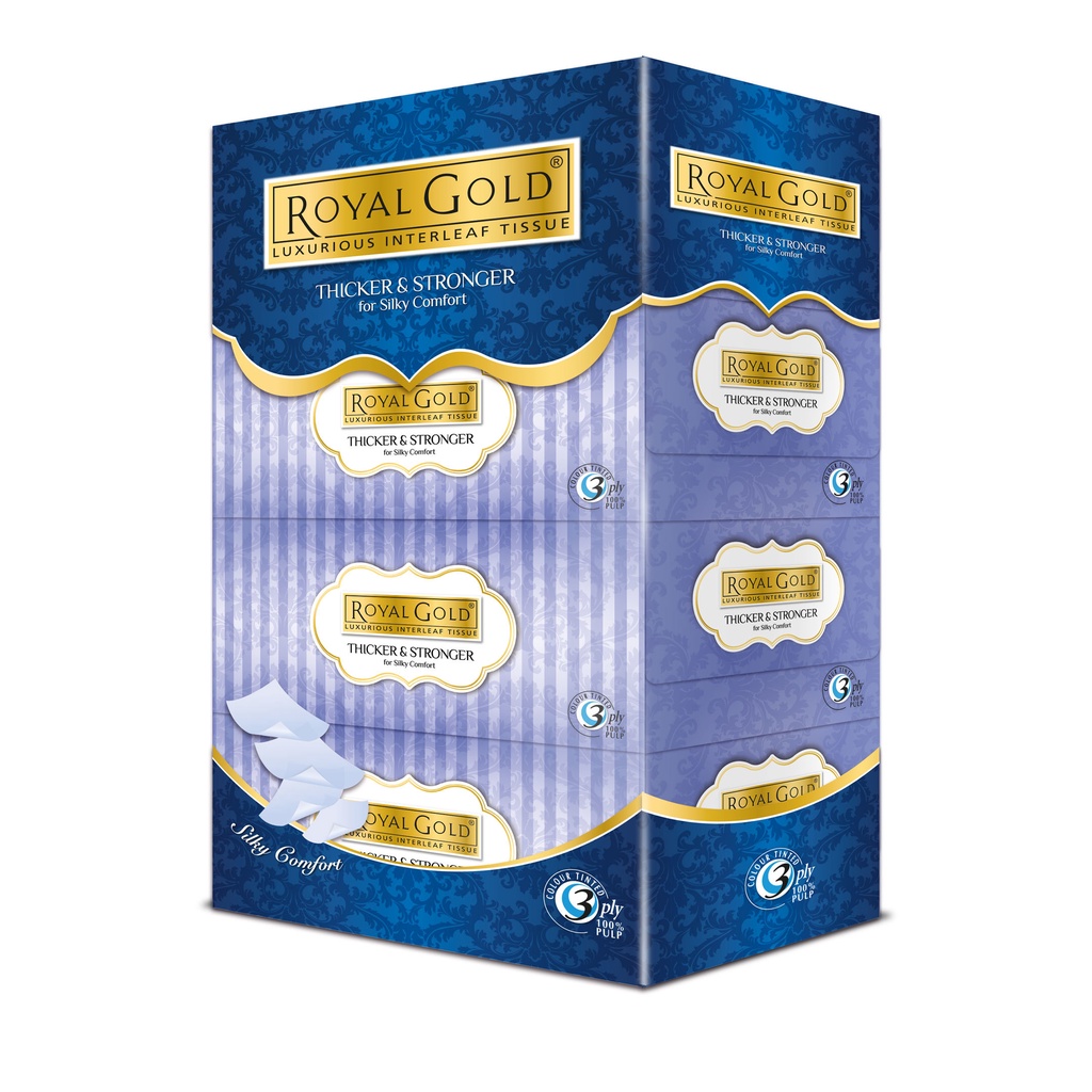 Royal Gold Tissue (4 box) | Shopee Malaysia