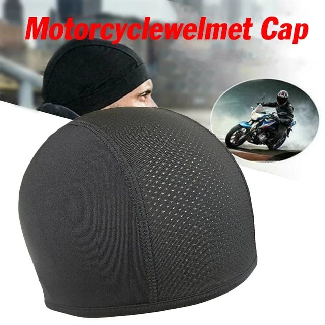 Moisture Wicking Cooling Skull Cap Inner Liner Helmet Dome Cap | Shopee ...