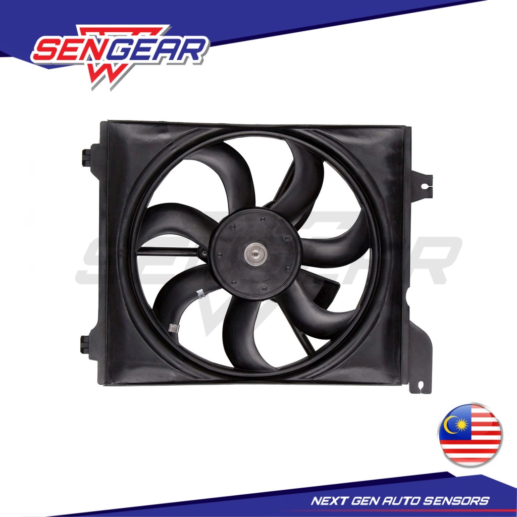 KIA RIO JB 1.4 RADIATOR COOLING AIRCOND AIRCON MOTOR FAN BLADE & FAN ...