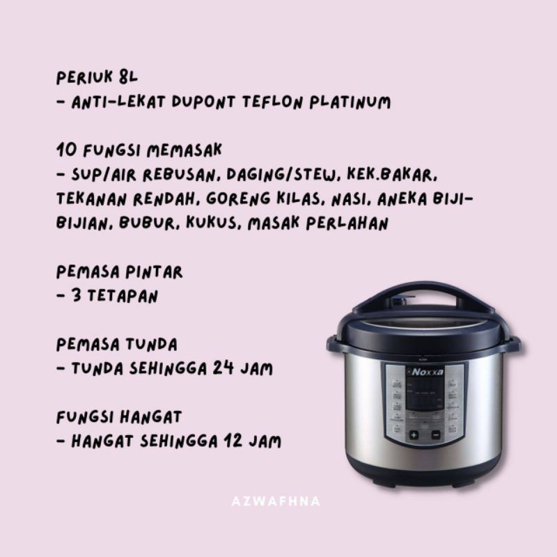 🔥PERIUK NOXXA BY AMWAY 🔥🔥CEPAT MASAK🔥🔥 | Shopee Malaysia