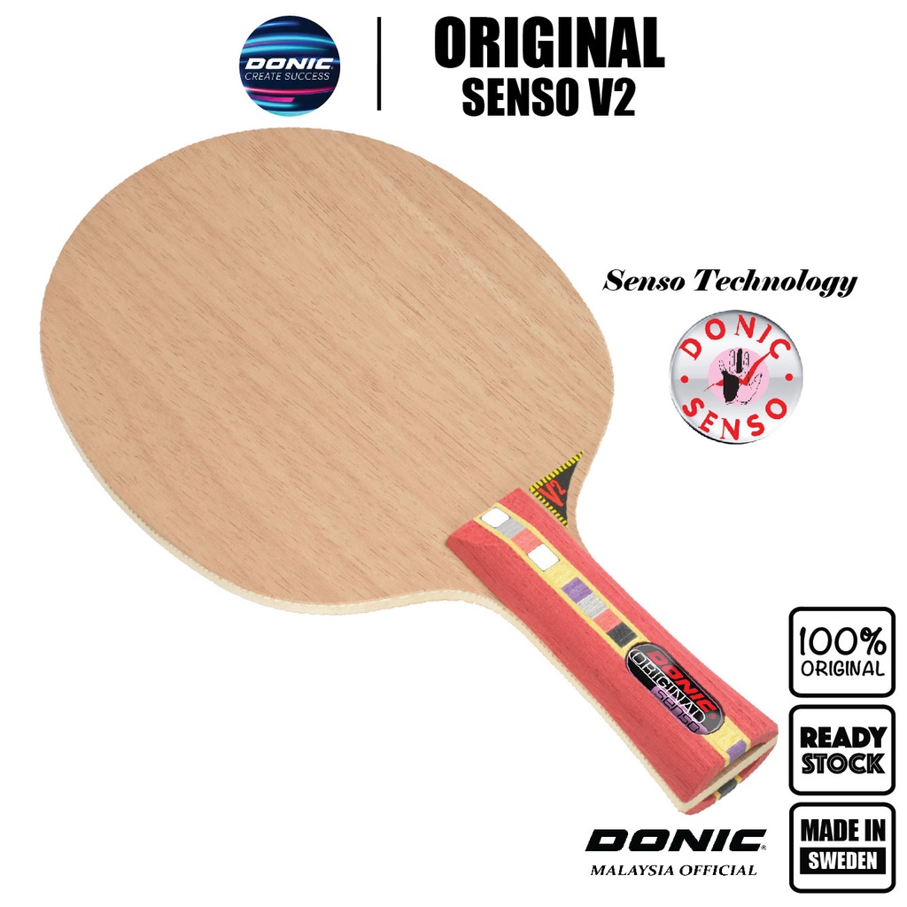 Donic Original Senso V2 Power All-Round Variety Table Tennis Blade ...