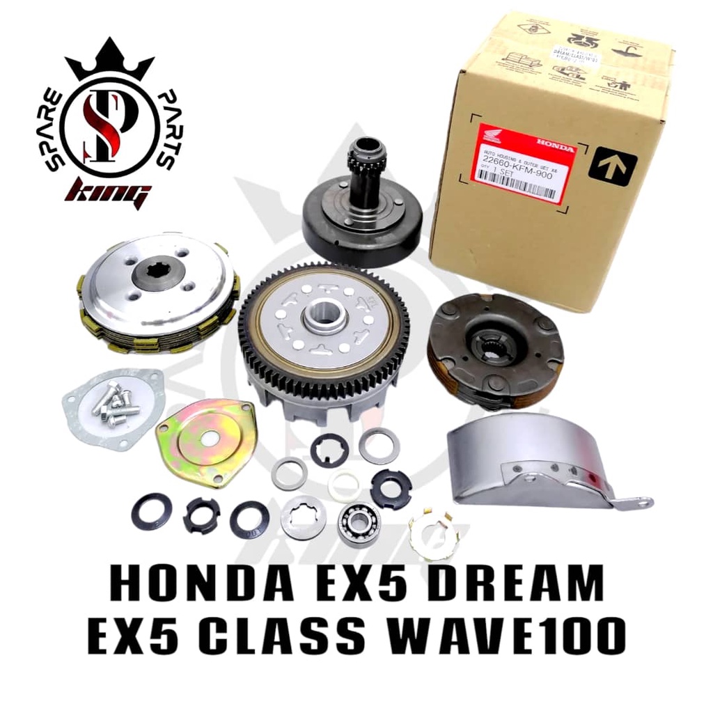 ORIGINAL HONDA EX5 CLASS EX5 DREAM WAVE100 WAVE 100 W100 AUTO CLUTCH ...