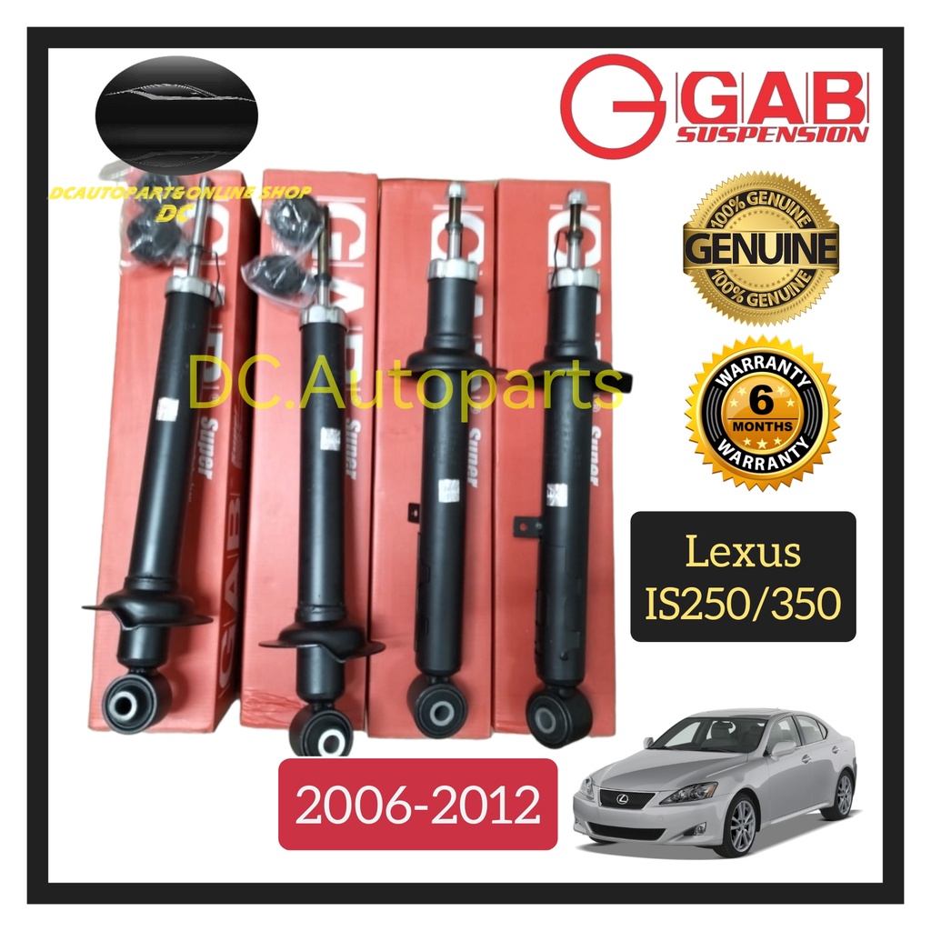 ORIGINAL GAB SUPER ABSORBER LEXUS IS250 / IS350 ( FRONT / REAR ...
