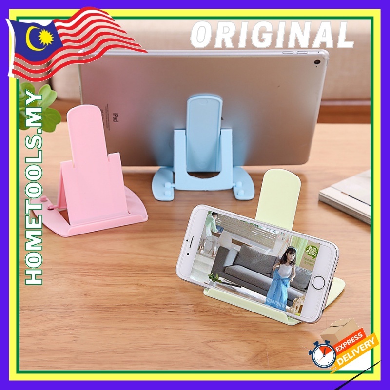Hand Phone Stand, Portable Small Phone Holder Phone Stand Holder Mini Table Kaki Fon Klip Meja ...