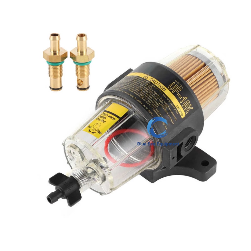 UF-10K Fuel Filter Oil Water Separator Fit for Yamaha Outboard Engine ...