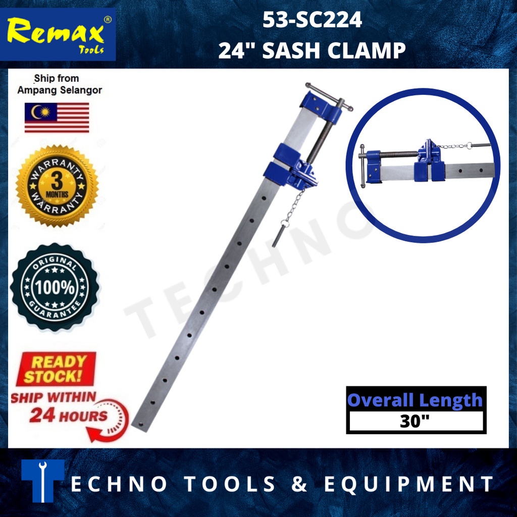 24" SASH CLAMP - Heavy Duty | Shopee Malaysia