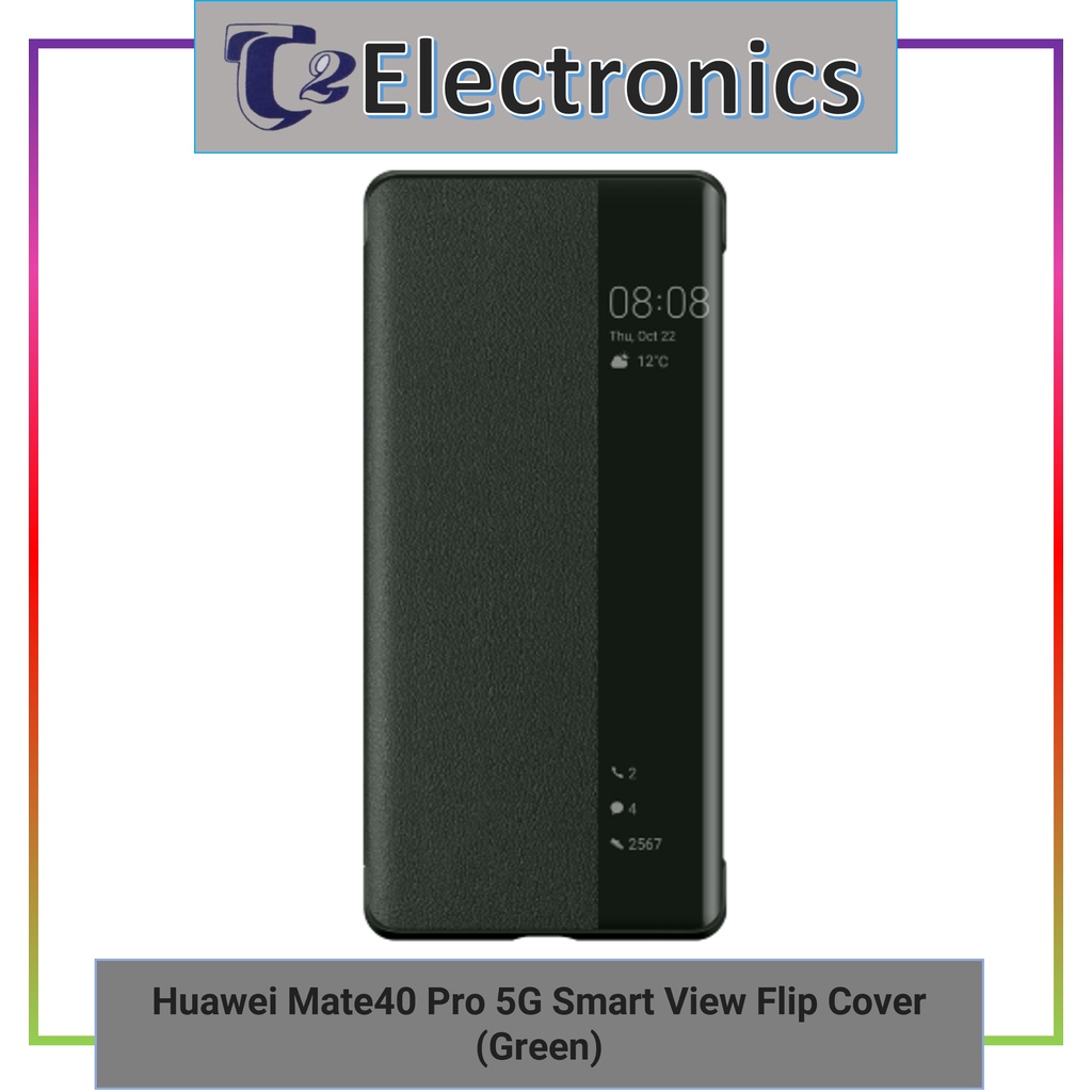 Huawei Mate40 Pro 5G Smart View Flip Cover - T2 Electronics | Shopee Malaysia