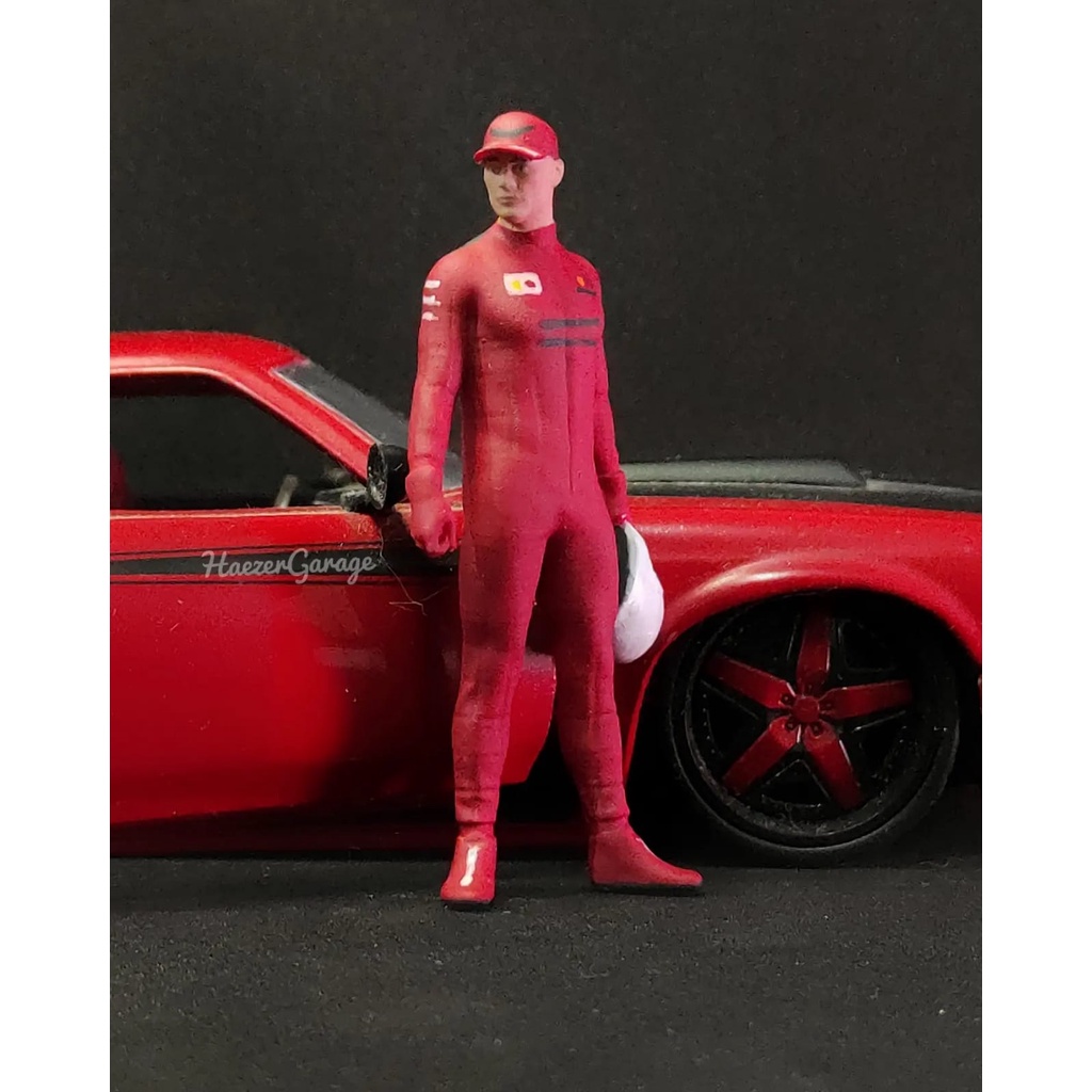 Racer Figure 1/24 Miniature Diorama Diecast Racing Car - S3D | Shopee Malaysia