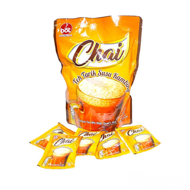CHAI TEH TARIK SUSU KAMBING BOT 25G X 20 Sachet ORIGINAL | Shopee Malaysia