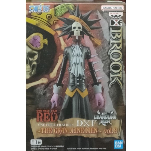 ONE PIECE DXF THE GRANDLINE MEN FILM RED VOL.9 BROOKE | Shopee Malaysia