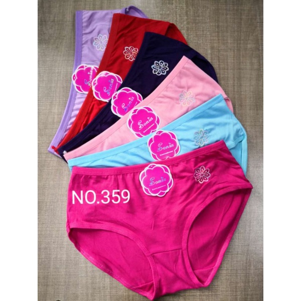 Plain Panty W Design Sonia Underwear Shopee Malaysia