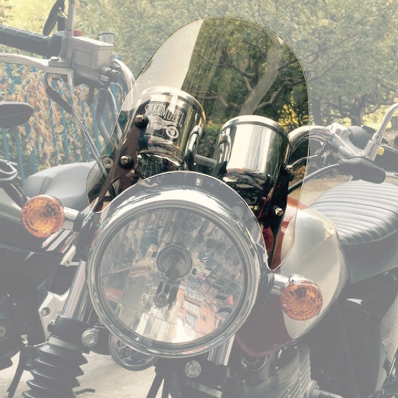 Windshield For Royal Enfield Thunderbird 500 500X 350 350X Interceptor ...