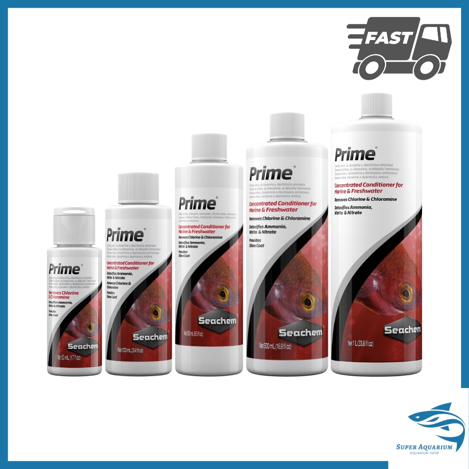 Seachem Prime (50ML/100ML/250ML/325ML/500M) | Shopee Malaysia