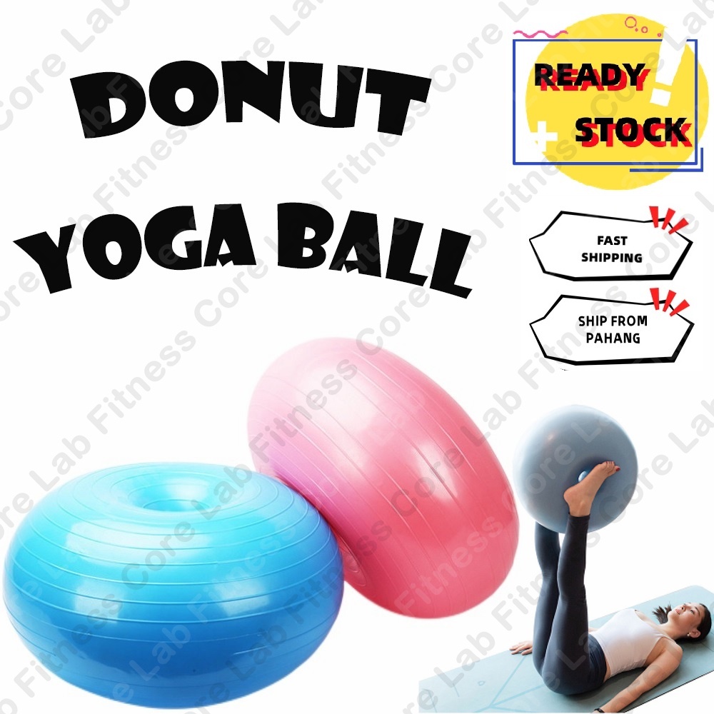 【CoreLab】 Donut Yoga Ball,Stability and Strength Exercise Core Balance ...