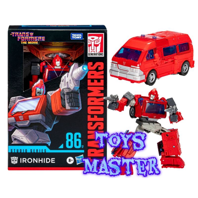 Hasbro Transformers Generations Studio Series 86 Voyager Class Ironhide ...