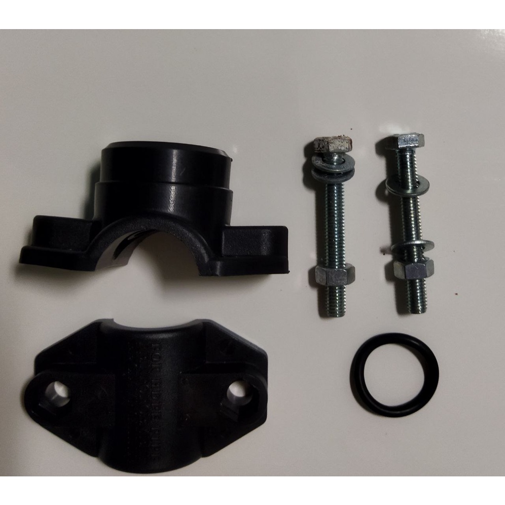 POLY PIPE CLAMP SADDLE ( PENGAPIT PELANA PAIP POLI ) 25 MM / 32 MM ...
